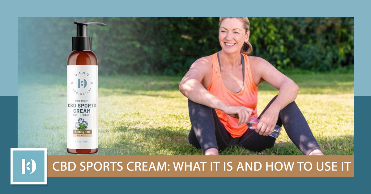 CBD Sports Cream: What It Is And How To Use It | Danu